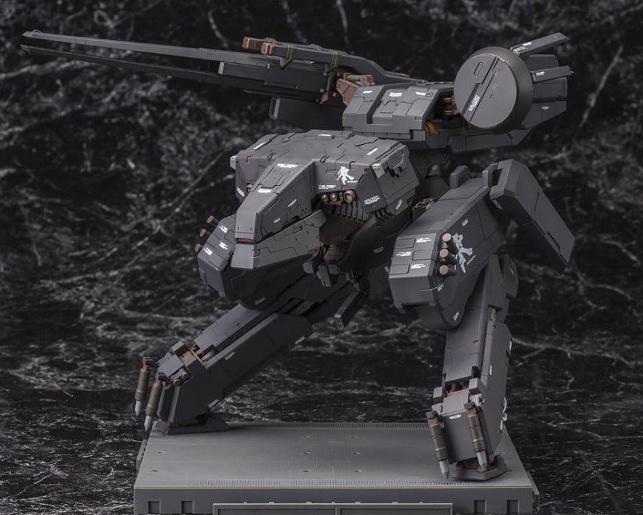 Metal Gear Solid Metal Gear Rex (Black Ver.) 1/100 Scale Model Kit ...