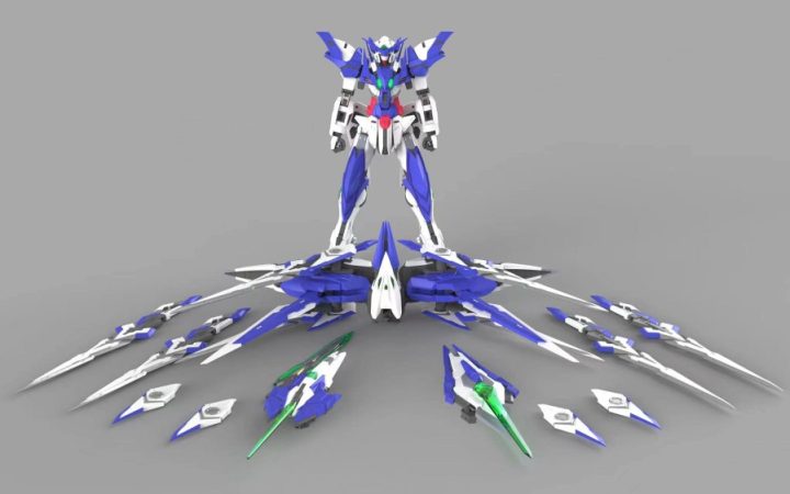 Rabbit Model WR01 1/100 Gundam Amazing Exia Model Kit - Hobby Planet